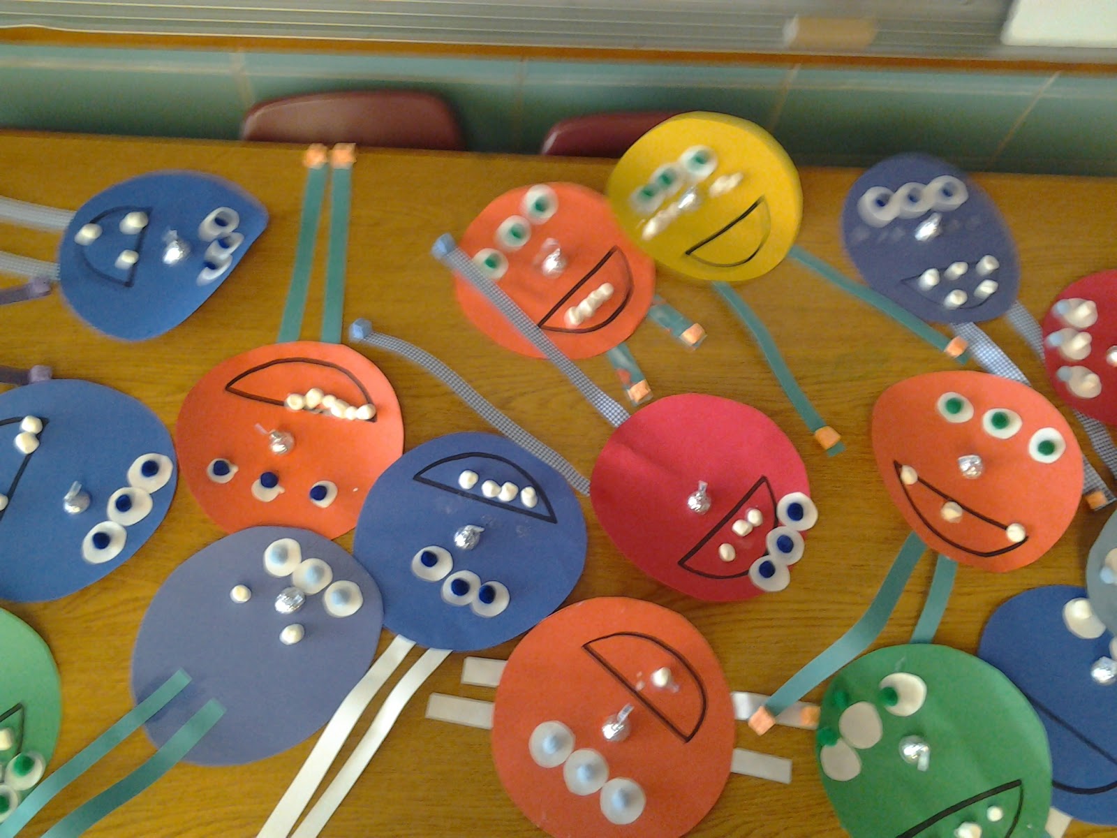 Curious Firsties: 2D and 3D Monster Shapes