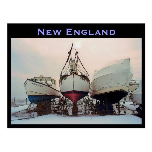 Mrs. Karlonas' Blog : New England Postcard Samples
