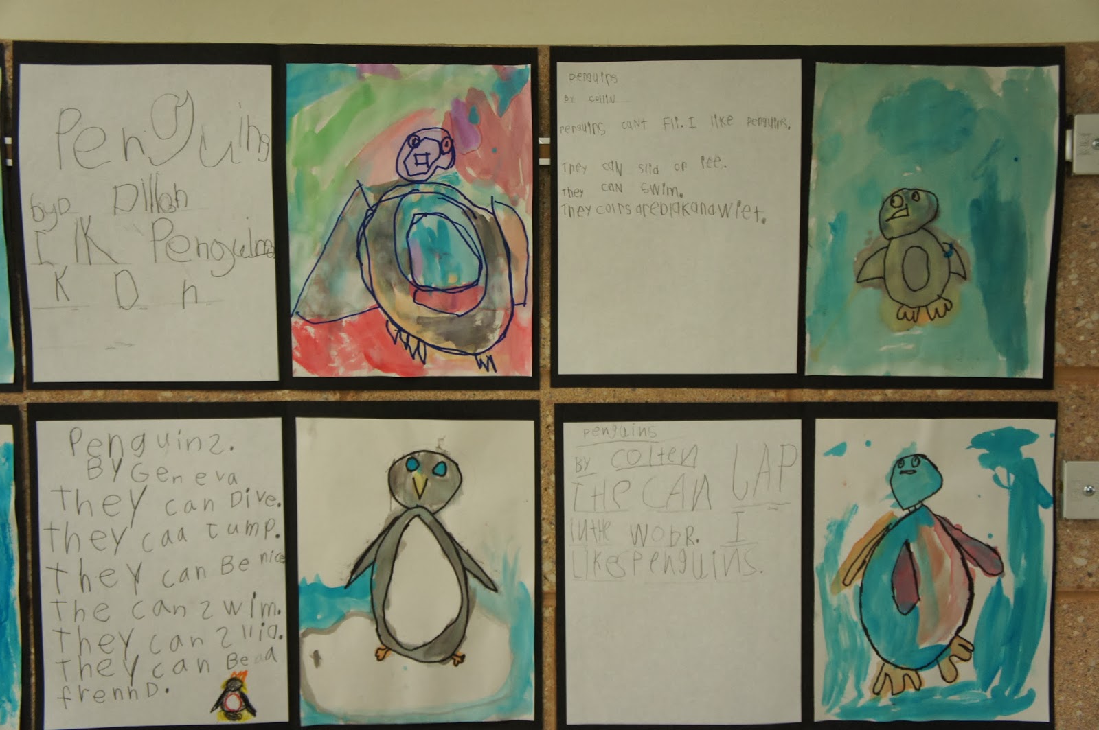 Kindergarten Kiosk: Penguin Book Reports -- Common Core Kindergarten ...