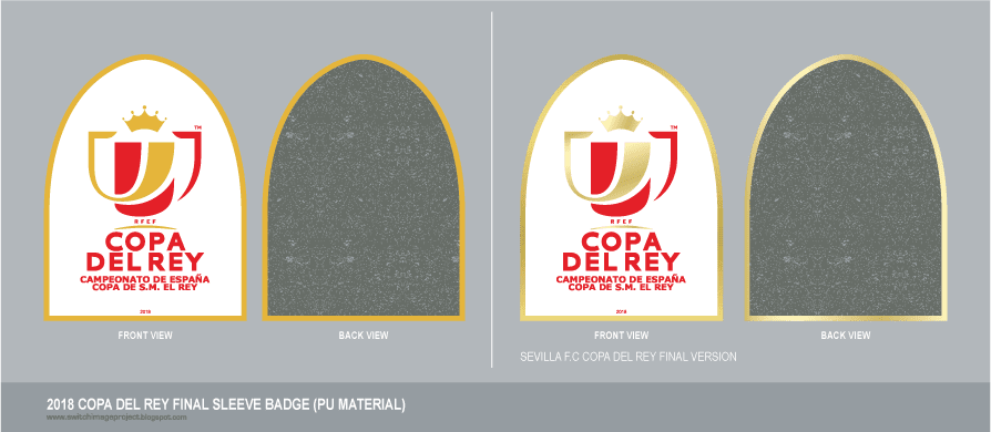 Football teams shirt and kits fan: Copa Del Rey 2017-18 Patch