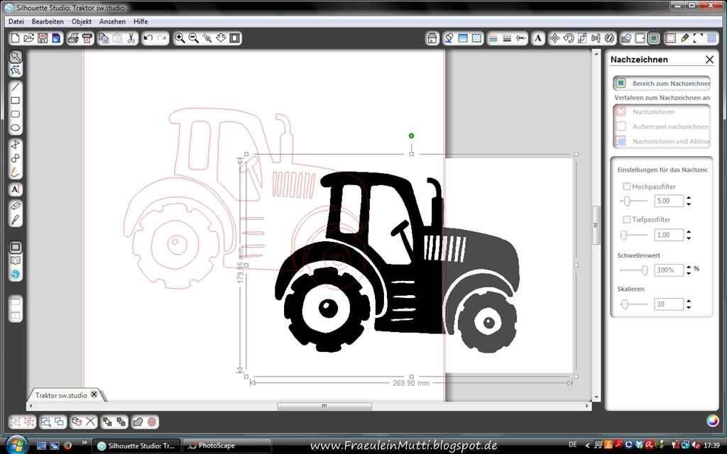 FräuleinMutti: Plotter Tutorial #1: Wie erstelle ich ein eigenes Motiv?