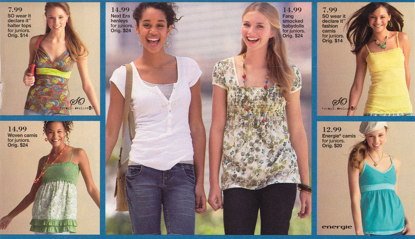 Catalog Cuties: Kohl's Back-to-School Ad 2008