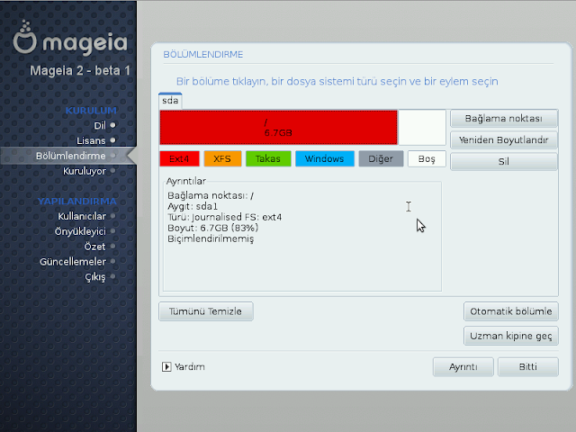Mageia 2 Beta 1 - Bol Resimli Kurulum ve İncelemesi | Linux Dünyam