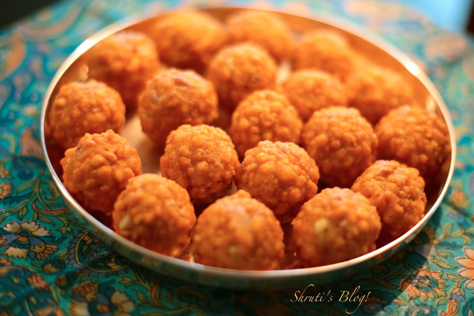 Shruti's Blog: The laddoo of our lives!