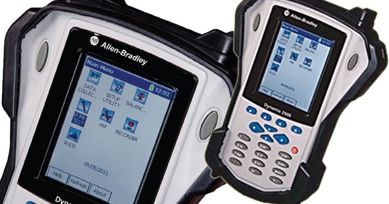 Allen-Bradley Portable Data Collectors compossed by machine motion to ...