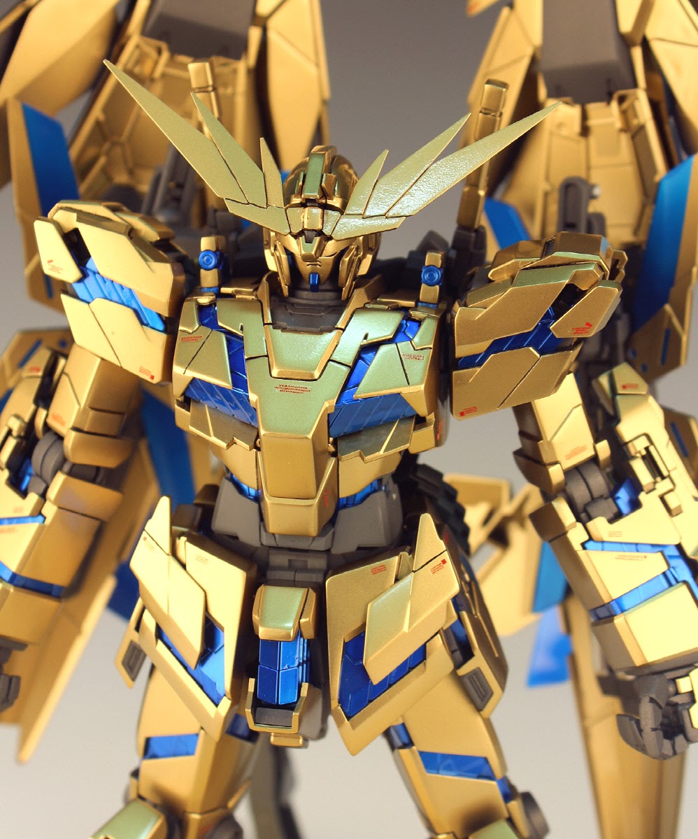 MG 1/100 Unicorn Gundam 03 Phenex Custom Build Part 2 of 2