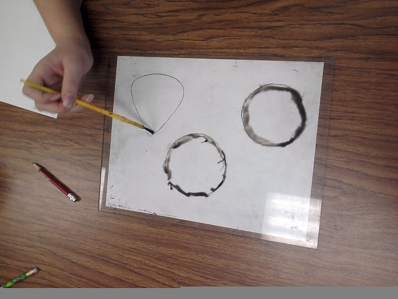 ARTASTIC! Miss Oetken's Artists: Andy Warhol ink blotted line ornaments!