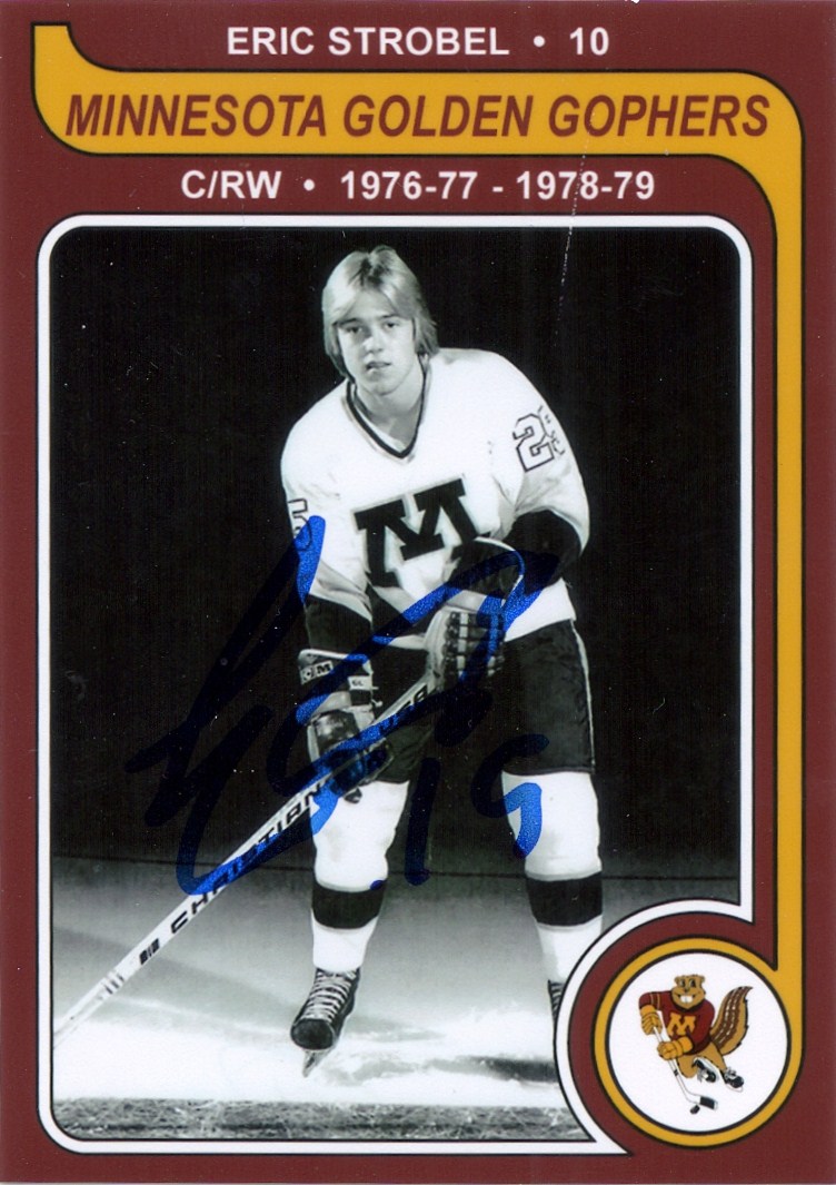 Minnesota Sports Autograph Project: ERIC STROBEL