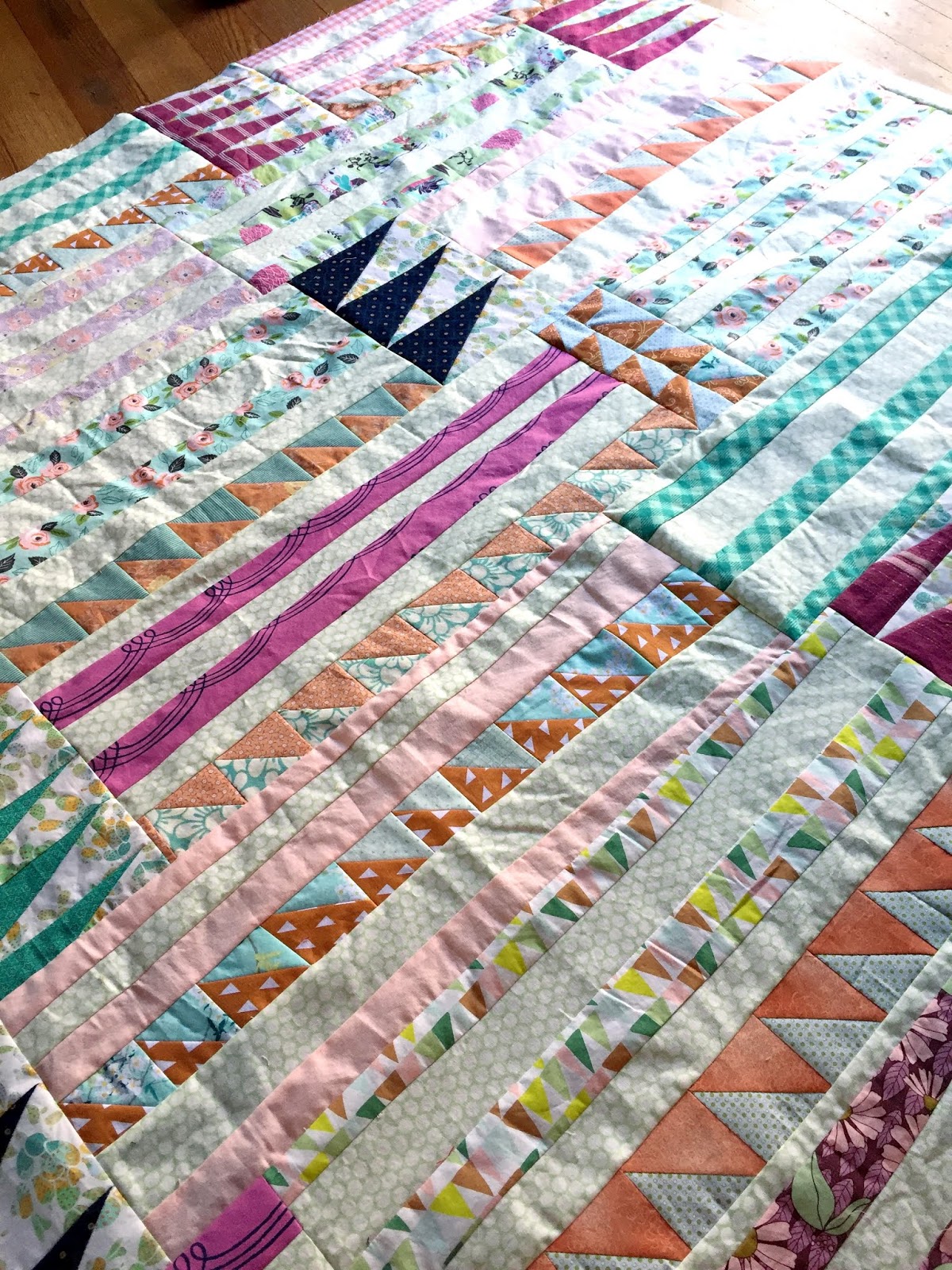 AHIQ: Improvisational Utility Quilts: The Last Adhoc. Projects from 2018
