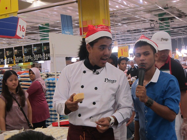 Chef Riz Masak Prego Spaghetti di Carrefour Alamanda