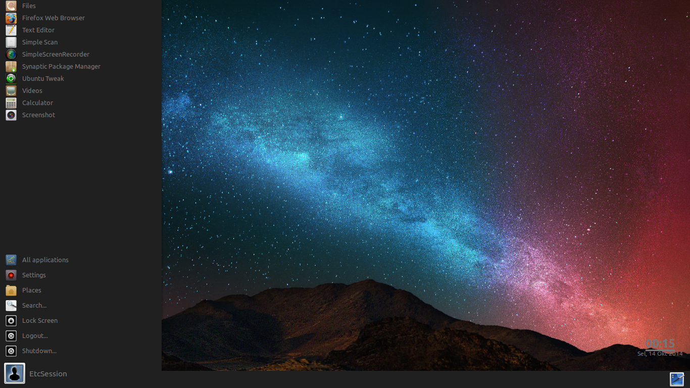 Blankon Panel Session on Ubuntu 14.04 LTS Blankon Panel Session on ...