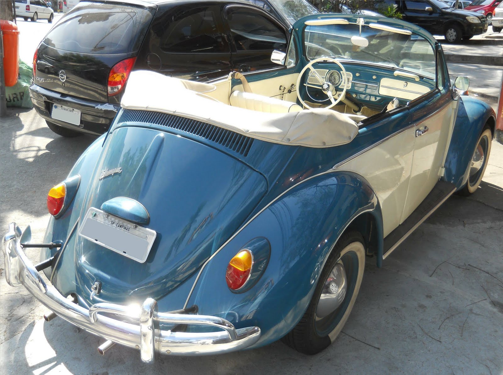 Registros Automotivos do Cotidiano: VW Fusca Conversível 1965