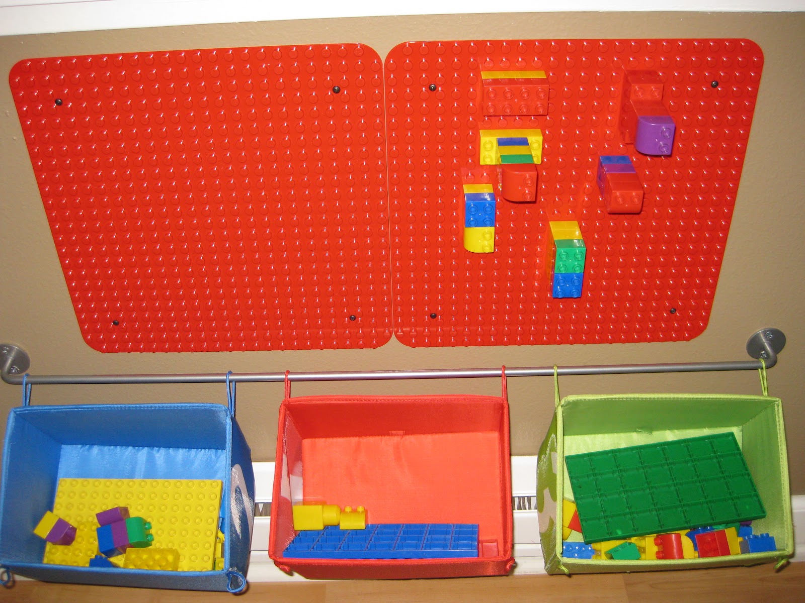 Gideon's Travels: Lego Duplo Wall