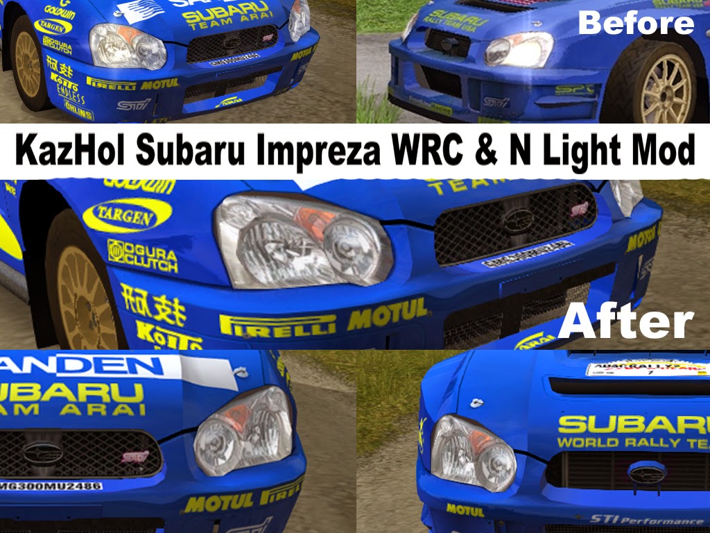 RBR Rally Design: [RBR] Subaru Impreza WRC & Gr. N Light Mod