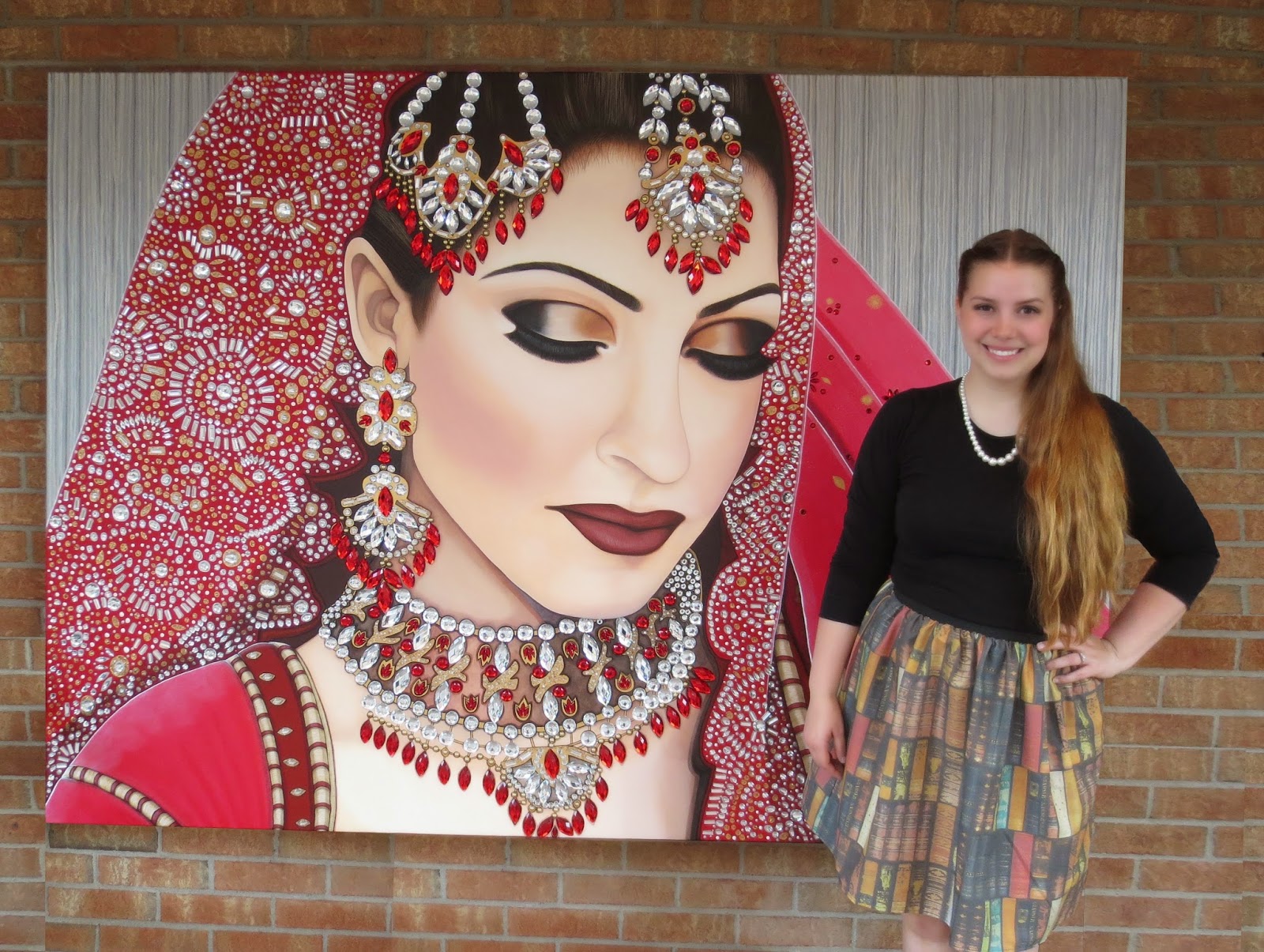 Malinda Prud'homme: A Mixed Media Artist's Blog: HUGE Custom "Preeti ...