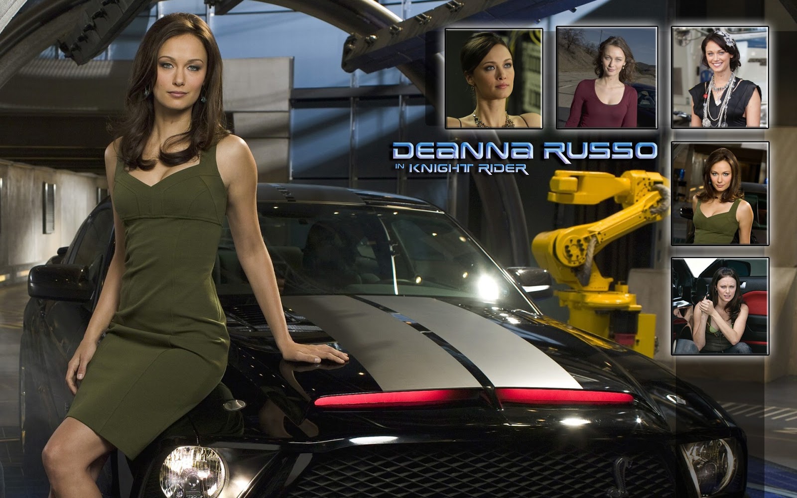 DEANNA RUSSO SARAH GRAIMAN ALBUN DE FOTOS SEXY KNIGHT RIDER EL COCHE ...