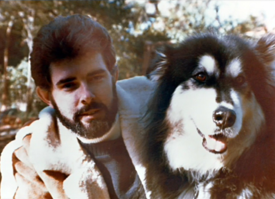 Today's Photo - George Lucas With Dog, Indiana