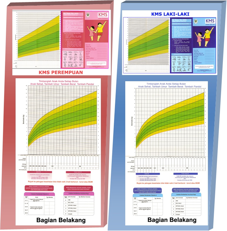 PAUD ALIKA: KMS (Kartu menuju Sehat)