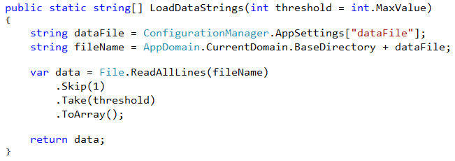 Jeremy Bytes: Getting a Bit LINQ-ier Jeremy Bytes: Getting a Bit LINQ-ier