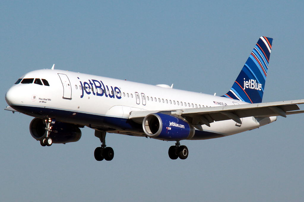 Aero Pacific Flightlines: Latest jetBlue A320 visits Long Beach