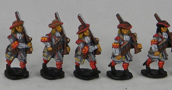 Wars of Louis Quatorze: Khurasan Miniatures 15mm French infantry