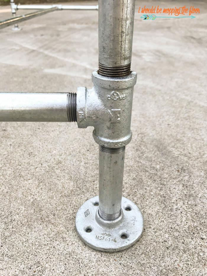 Making an Old Door Table | i should be mopping the floor