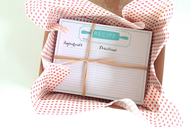 Musings of an Average Mom: Free Recipe Cards