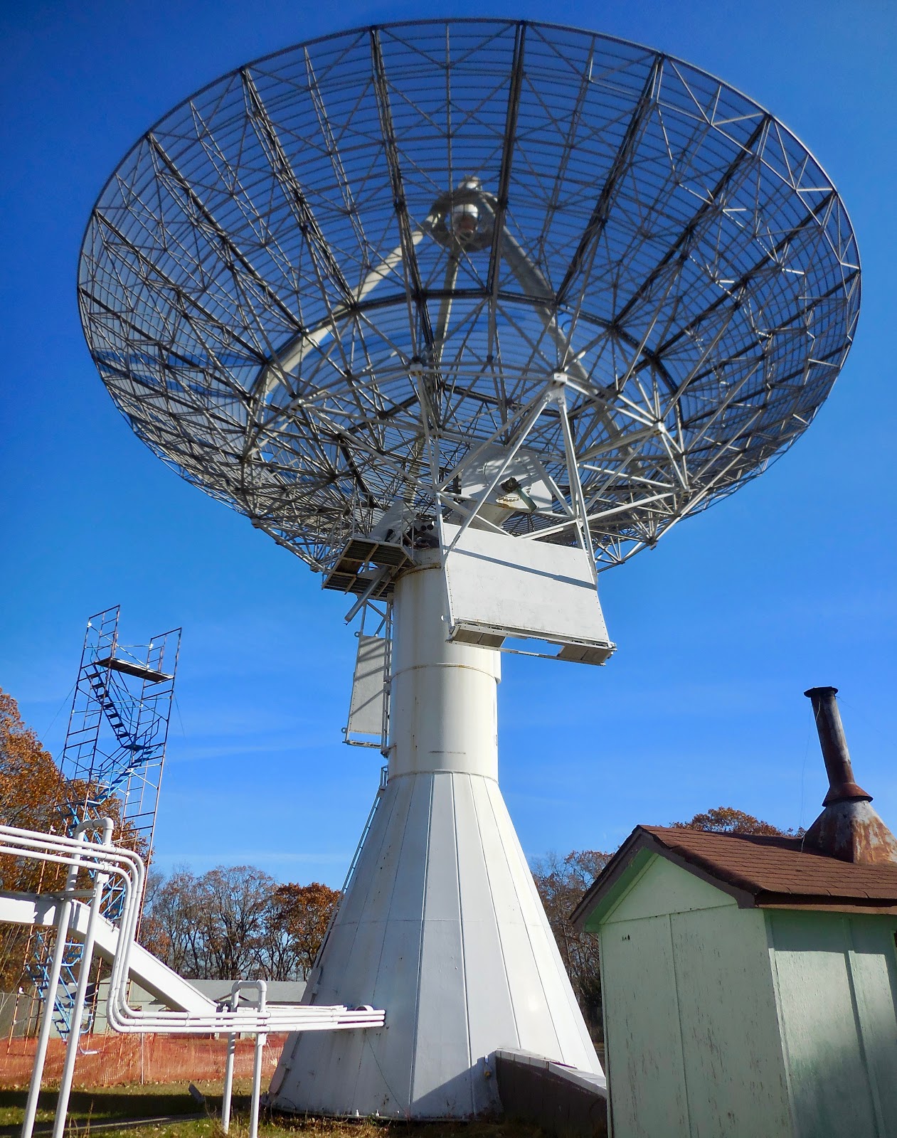Penelope Marzec: Satellite Dish at Infoage Museum