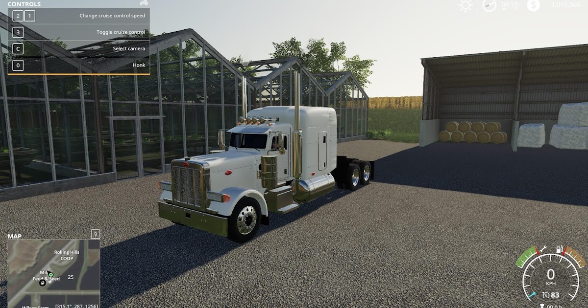 FS19 1987 Peterbilt 379 v1.3 - FS 19 & 22 USA Mods Collection