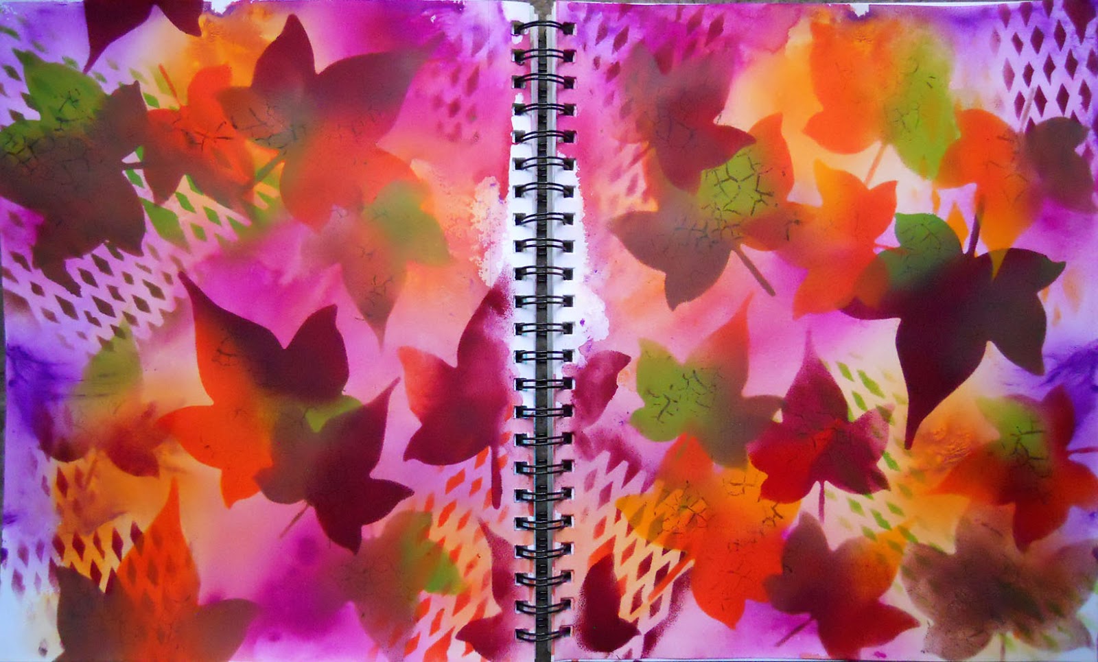 FotoBella: Dylusions Fall Leaves