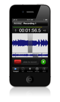 12 iPhone Apps For Recording And Editing Audio - Onstage Magazine.com