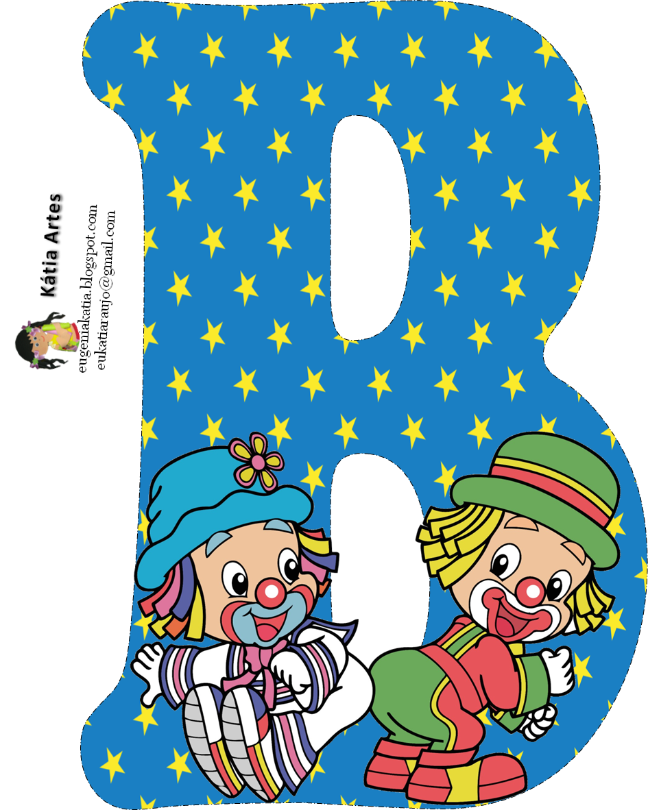 Alfabeto de los payasos Patatí Patatá. - Oh my Alfabetos!