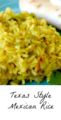 Big Rigs 'n Lil' Cookies: Texas Style Mexican Rice #foodbloggers4tx