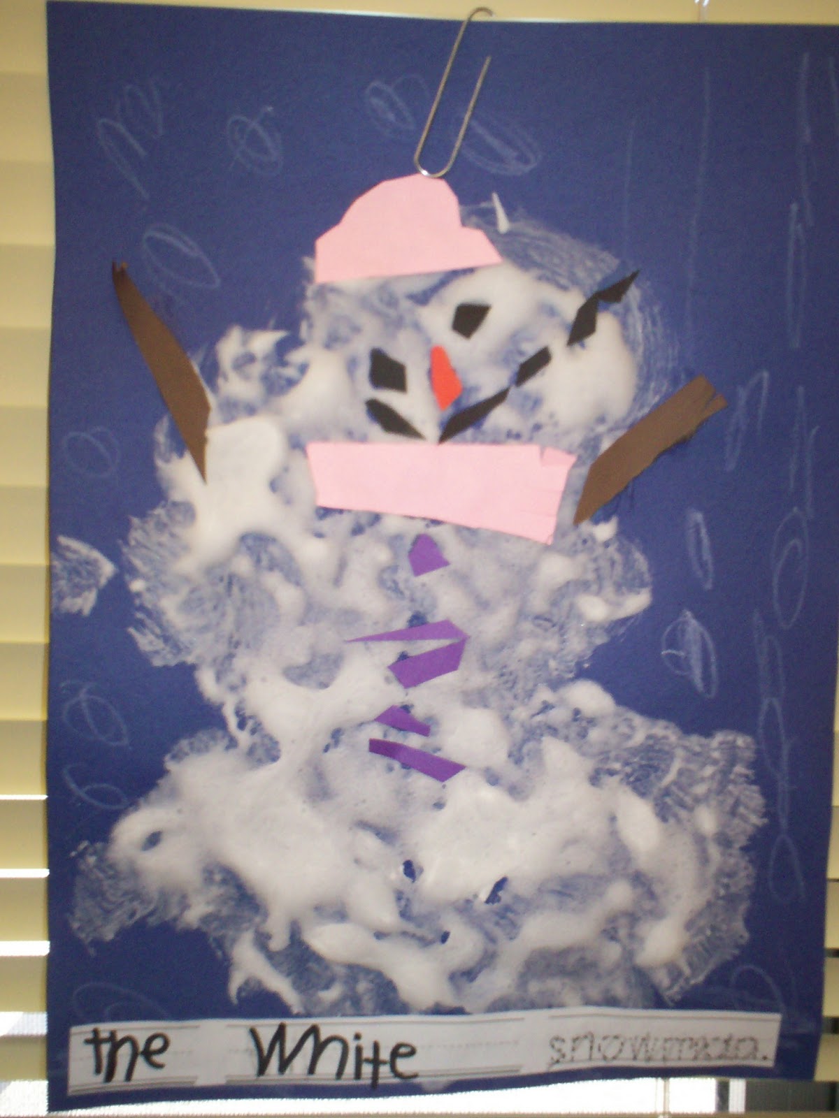 kindergarten days: Winter Wonderland