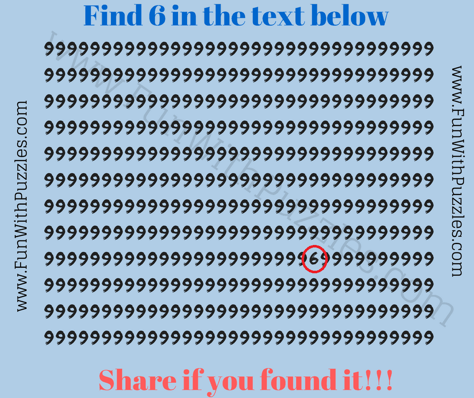 Fun Picture Brain Teaser for Kids with Answer