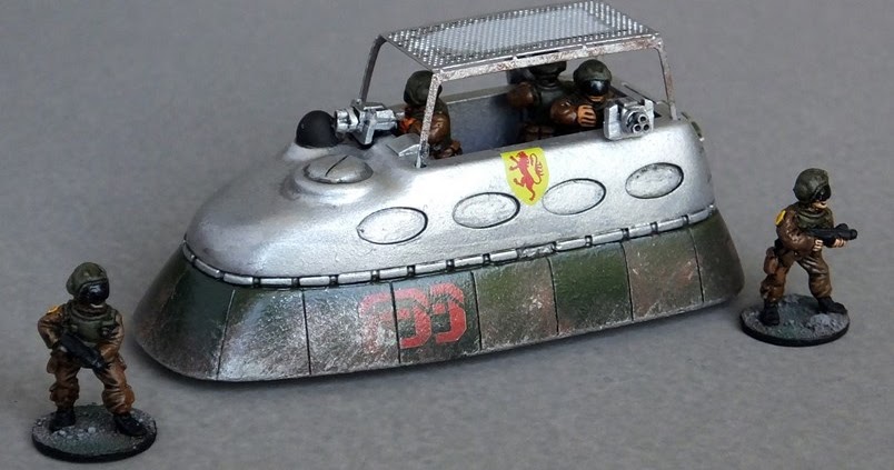 Mini Metal Mayhem: Hammer's Slammers Week - Day 1 - Combat Car