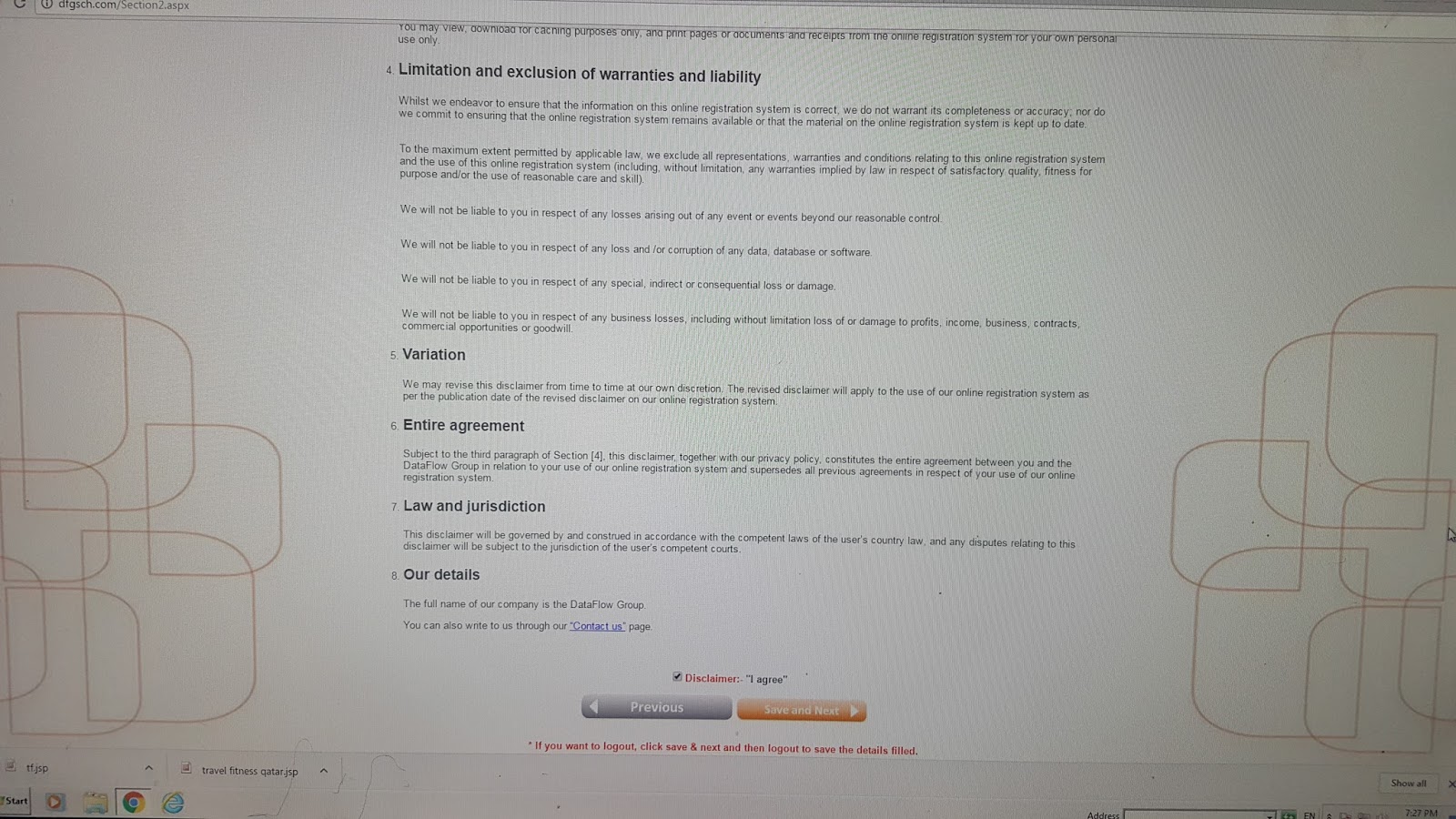 Step by Step Procedure on Dataflow Application for Qatar