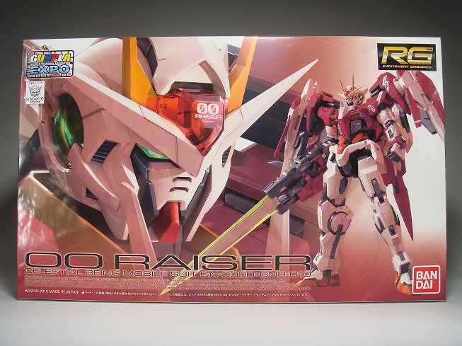 G-リミテッド: Gallery: RG 1/144 00 Raiser (Trans-Am Mode) (Clear Ver ...