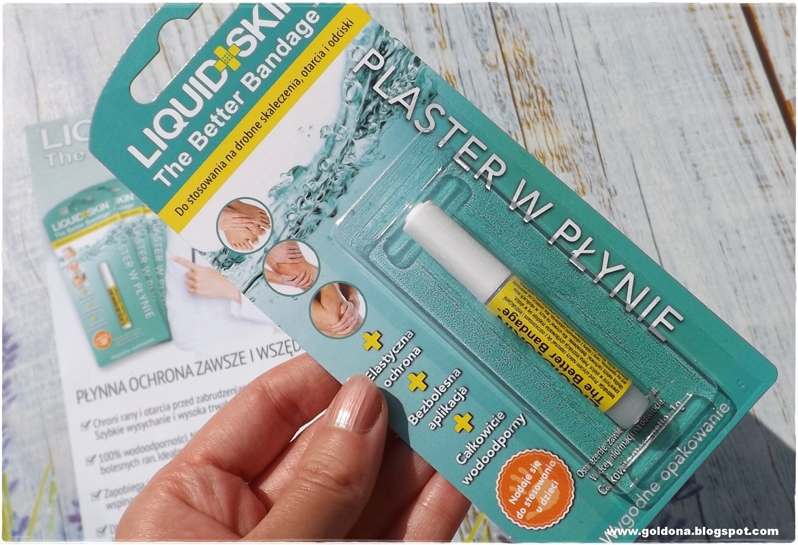 pasje.. zainteresowania.. czas wolny..: Liquid Skin - plaster w płynie ...