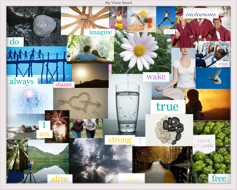HB Holistic Health: My November 2012 Vision Board... we attract into ...