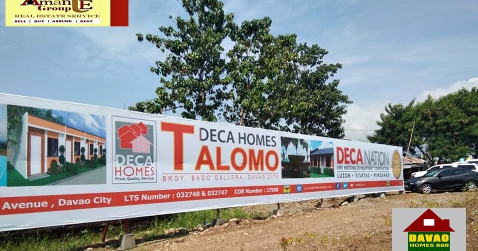 DAVAO HOMES 888: The Groundbreaking Ceremony of Deca Homes Talomo in ...