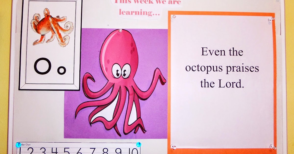 Our 3 Little Arrows: Oo- Octopus