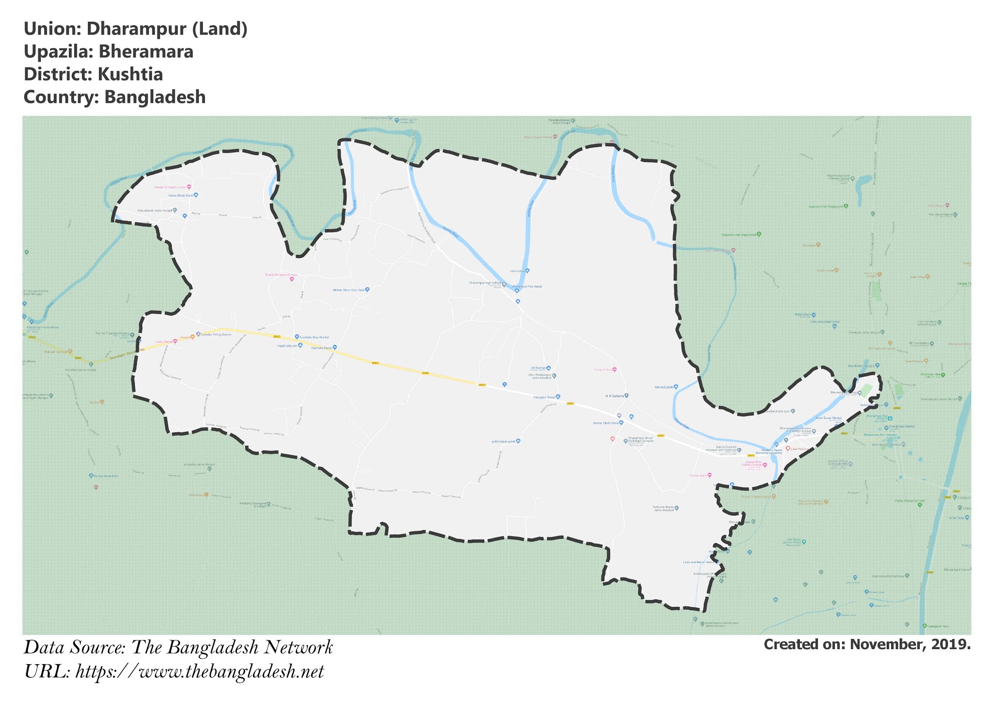 Dharampur Union, Kushtia
