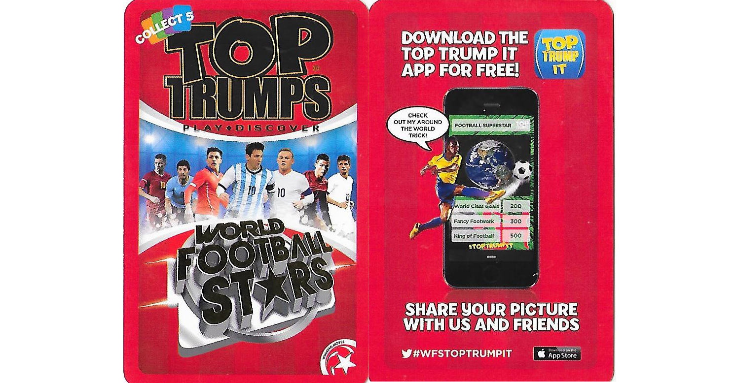 Football Cartophilic Info Exchange: Winning Moves / Top Trumps - World ...