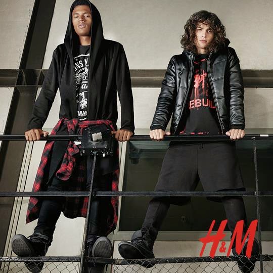 H&M Divided 80's Iconic Pieces Fall/Winter Lookbook 2014
