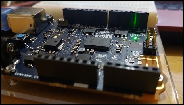 Arduino-er: First try Arduino Web Editor/Arduino 101 with Gyro example