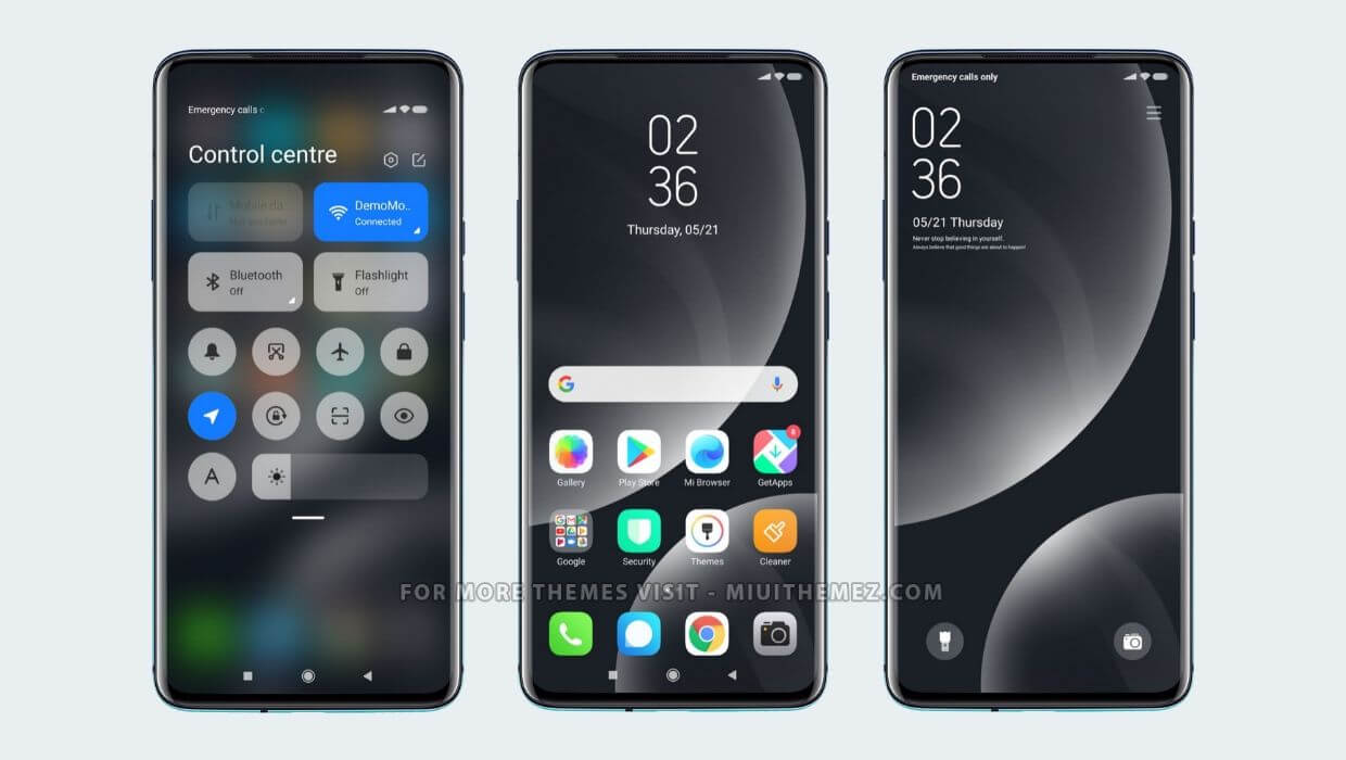 Hope v12 MIUI 12 Theme | Cool Dark MIUI 12 Theme for Xiaomi Devices