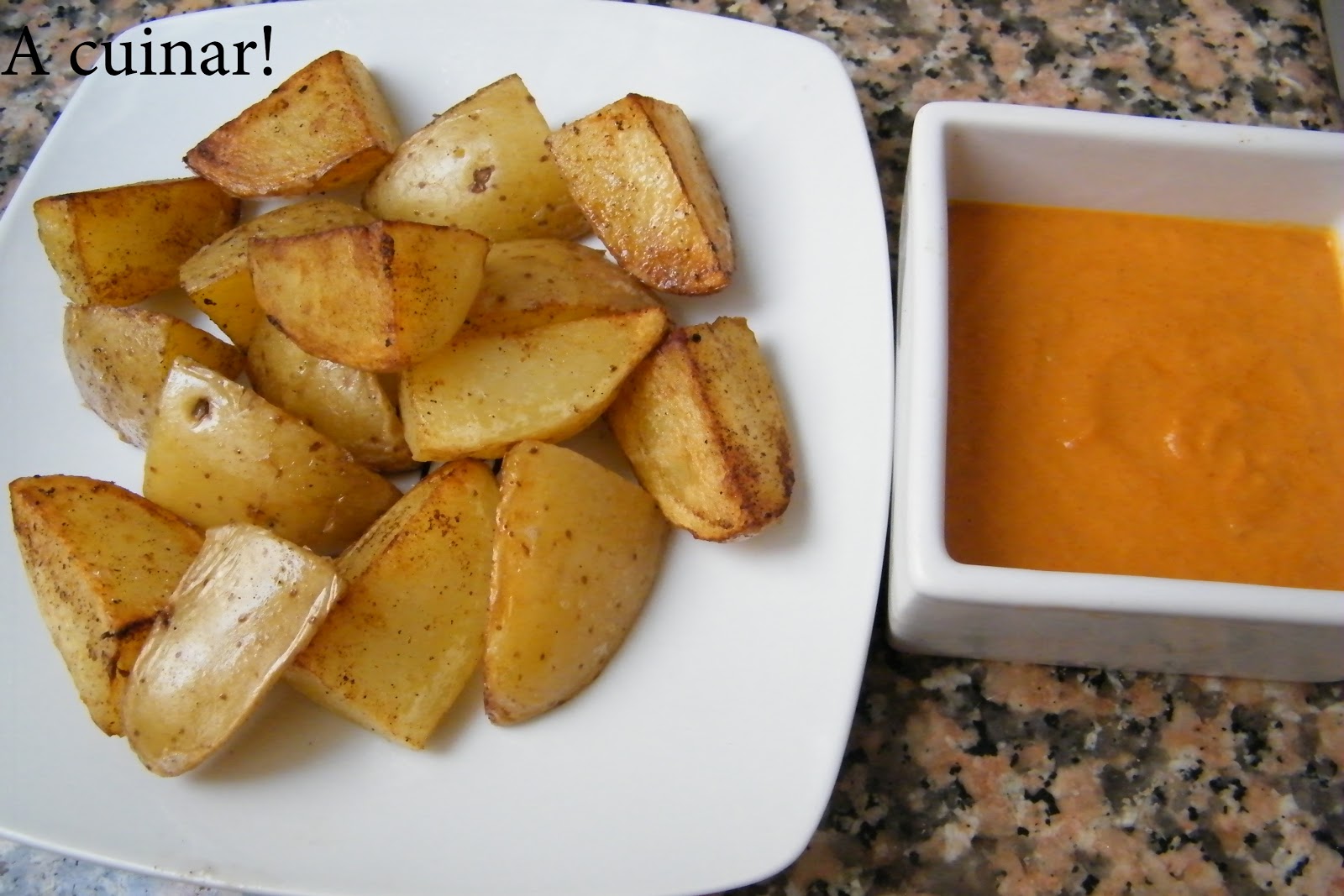 Patatas risoladas con salsa brava ~ A cuinar!