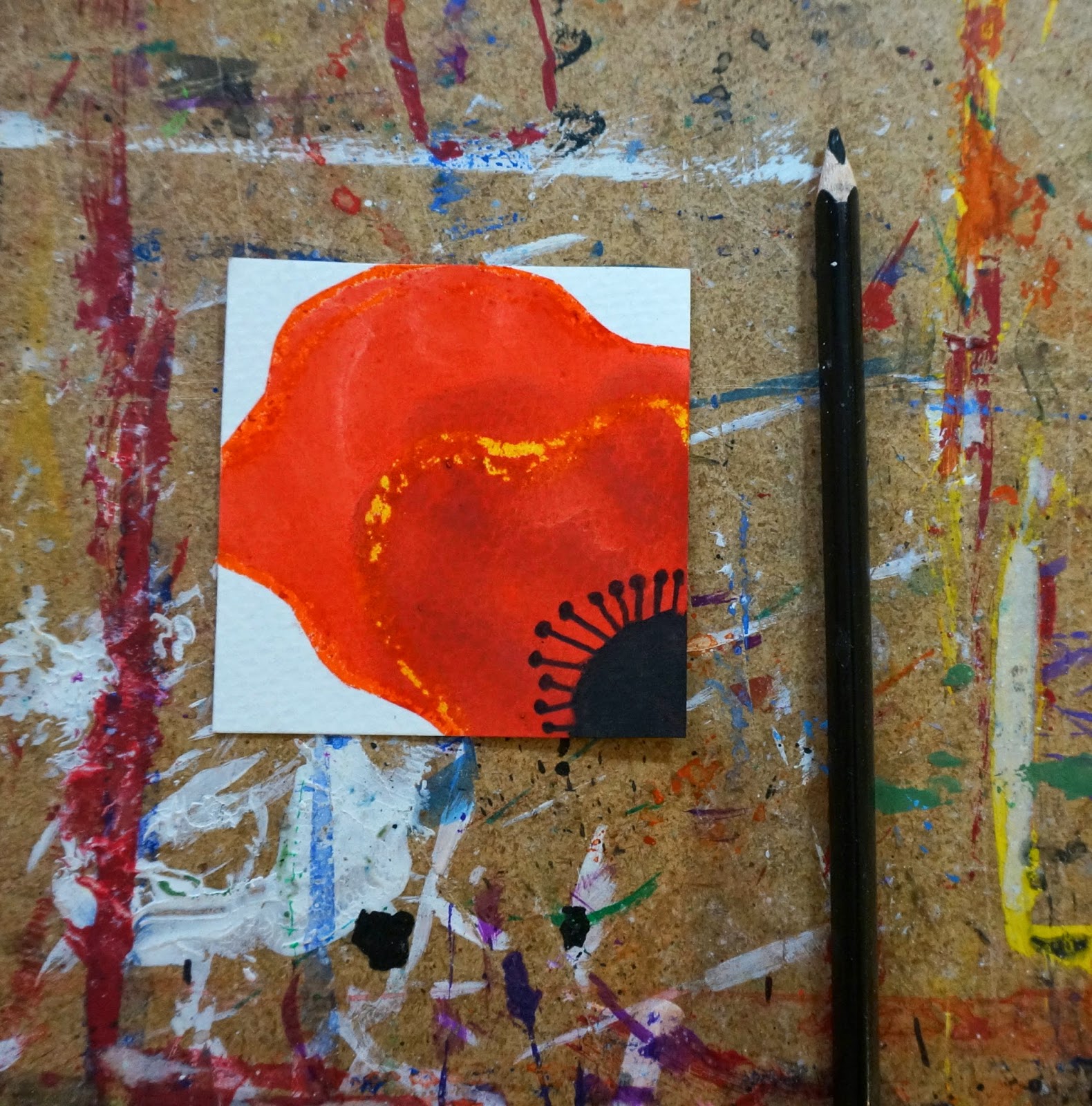 that artist woman: Poppy Inchies