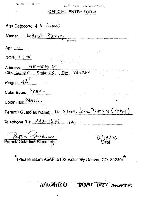 Solving the JonBenet Ramsey Case: How to Lie with Statistics